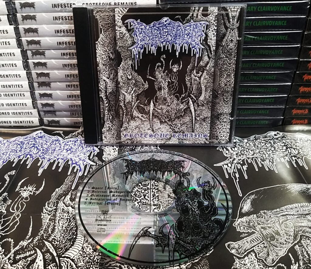 (NPCD-024) Infested – Grotesque Remains (Com Poster) – Nihil Productions