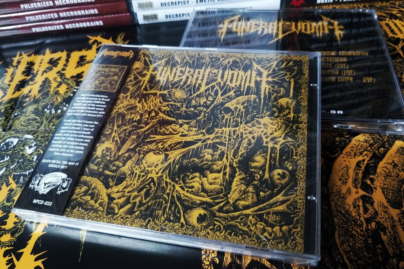 Funeral Vomit – Funeral Vomit (Com Poster) – Nihil Productions