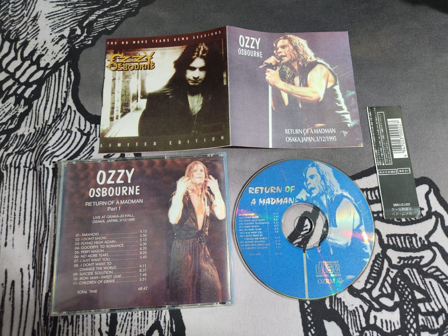 Ozzy Osbourne – Return Of a Madman (BOOTLEG IMPORTADO USADO) – Nihil ...