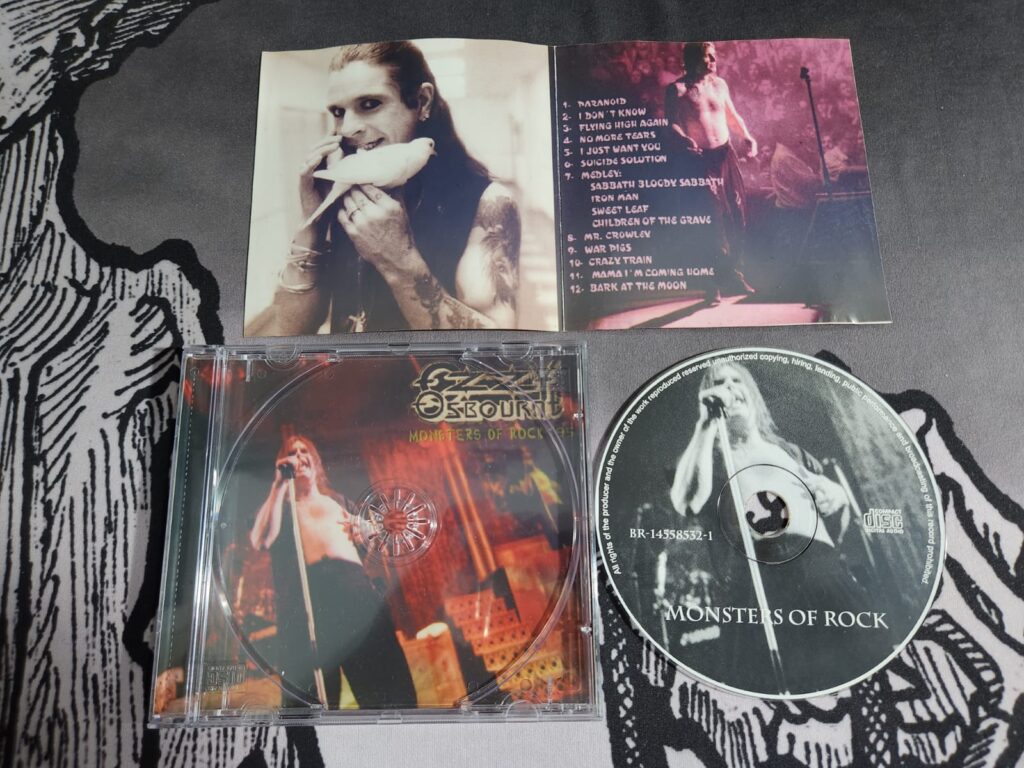 Ozzy Osbourne – Monsters Of Rock (BOOTLEG IMPORTADO USADO) – Nihil ...