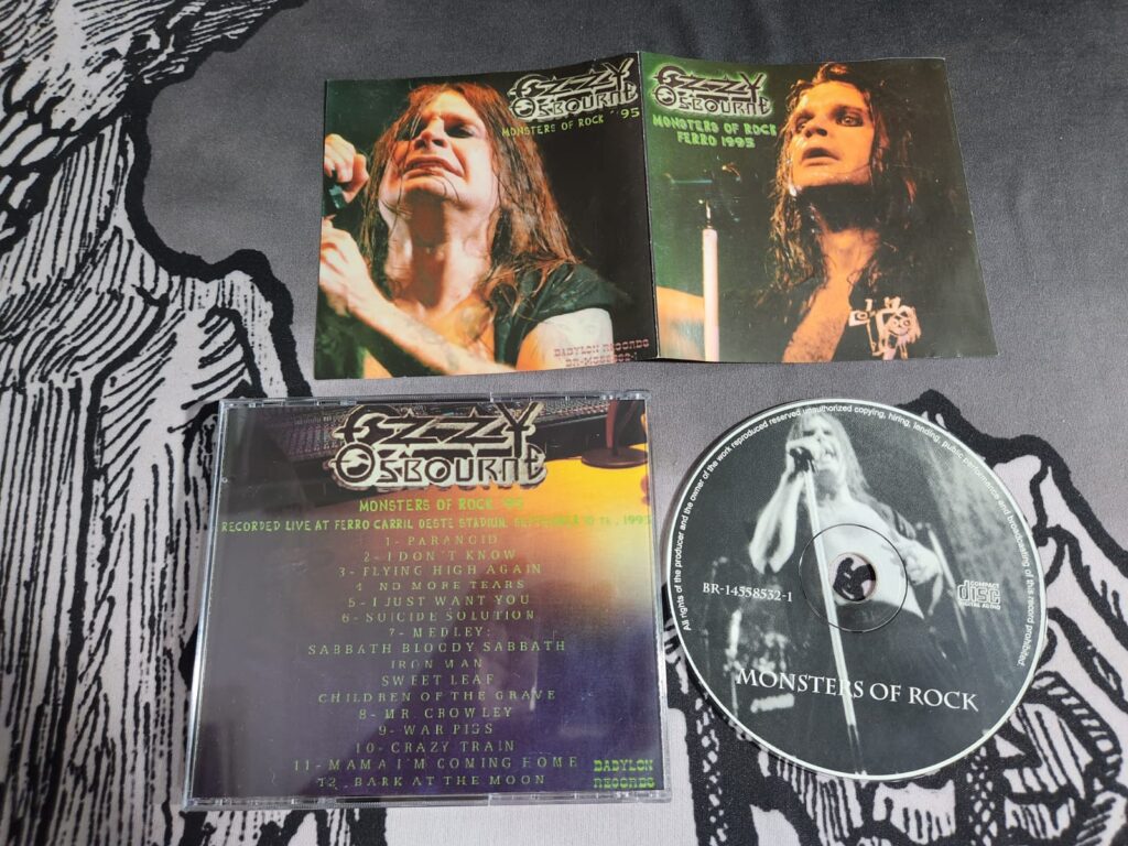 Ozzy Osbourne – Monsters Of Rock (BOOTLEG IMPORTADO USADO) – Nihil ...