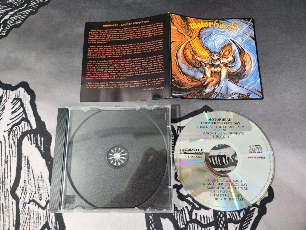 Motörhead – Another Perfect Day (CD IMPORTADO USADO) – Nihil Productions