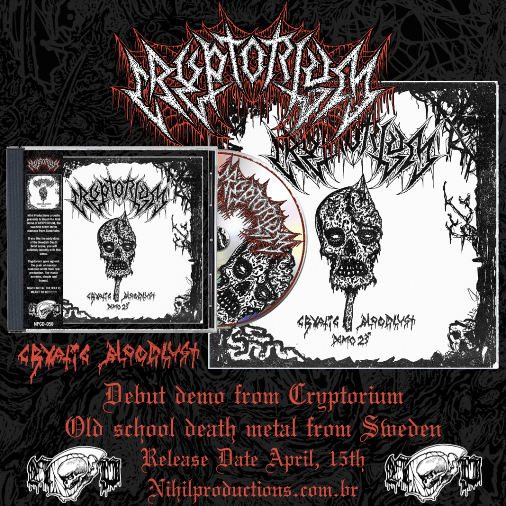 Cryptorium – Cryptic Bloodlust (COM POSTER) – Nihil Productions